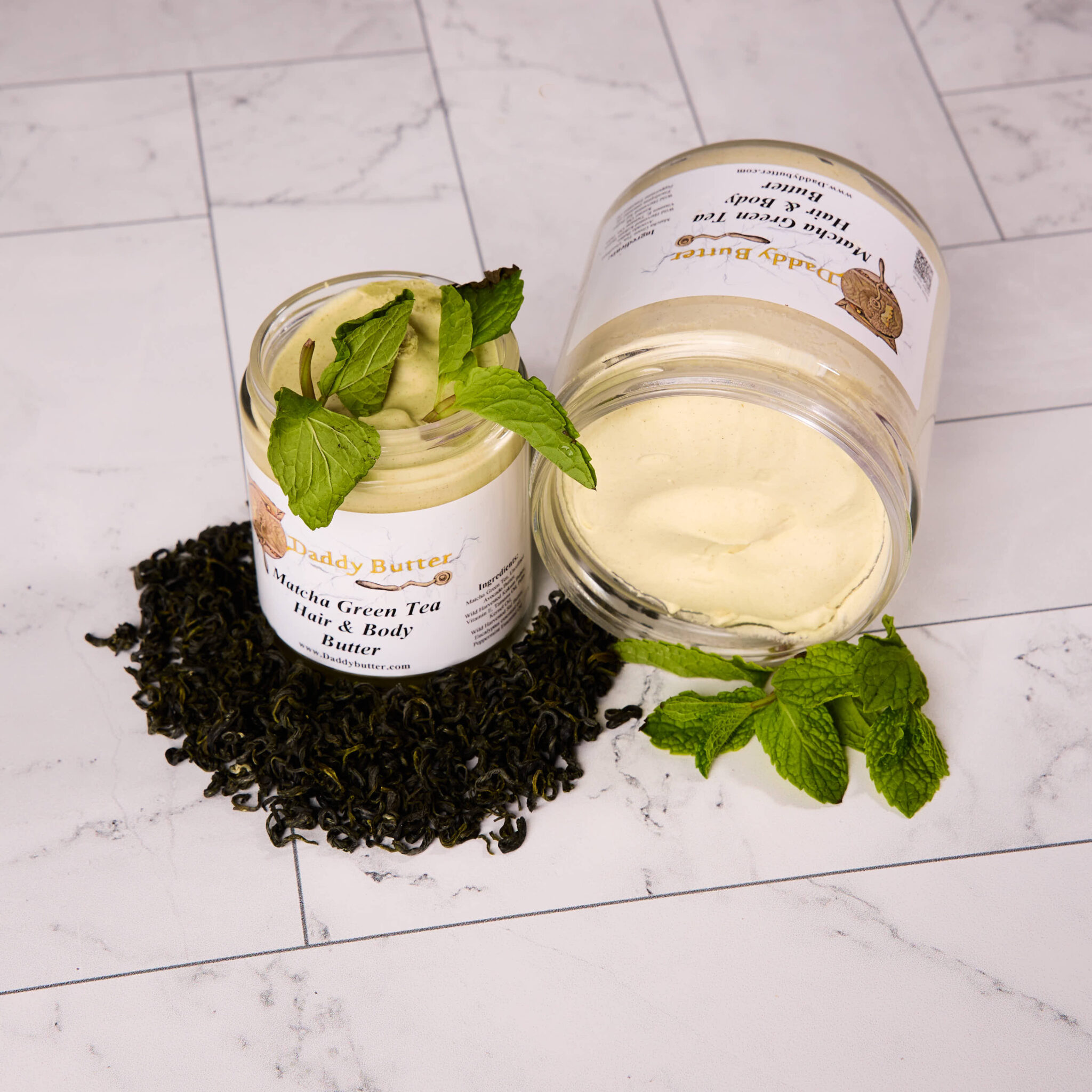 Matcha Green Tea Hair & Body Butter - DaddyButter The Brand