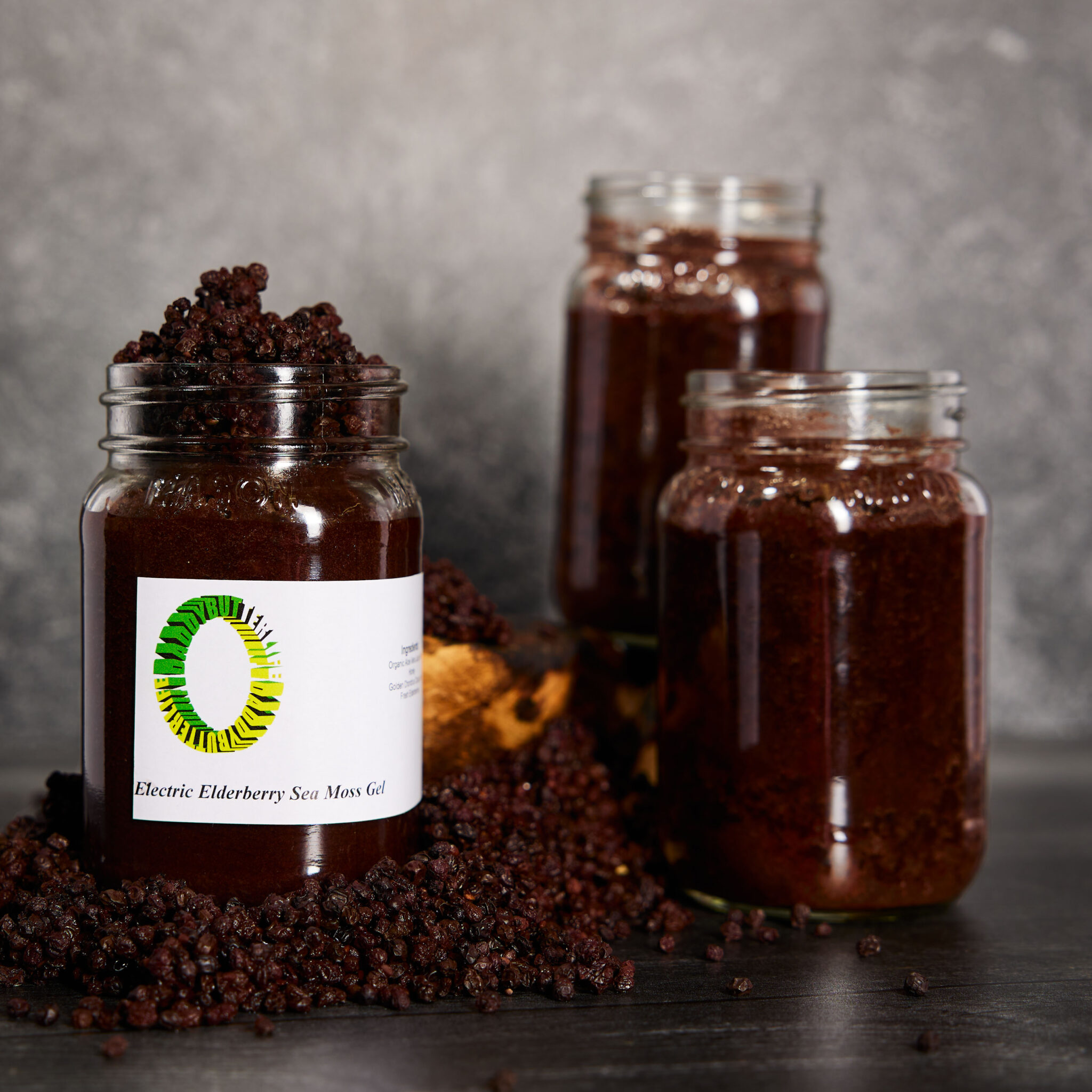 Electric Elderberry Sea Moss Gel - DaddyButter The Brand